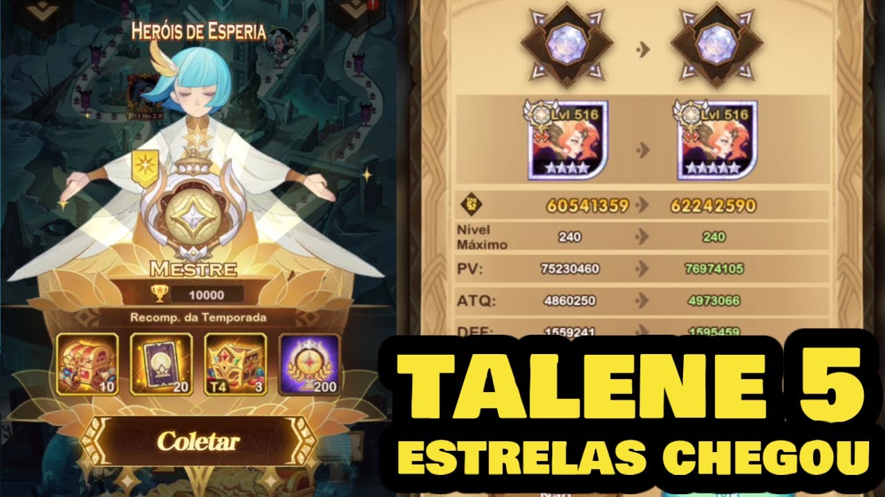 Talane 5 Estrelas Finalmente - Afk Arena - YouTube