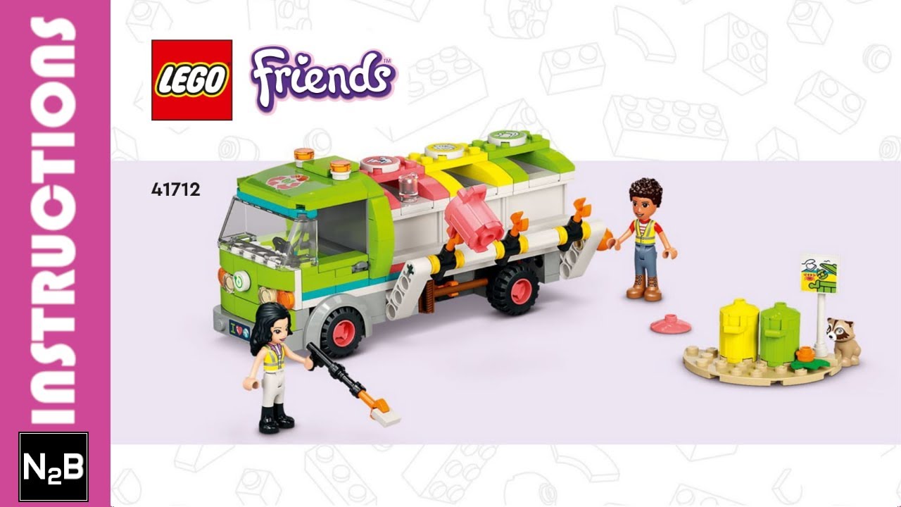 LEGO 41712 instructions - Friends - Recycling Truck - YouTube