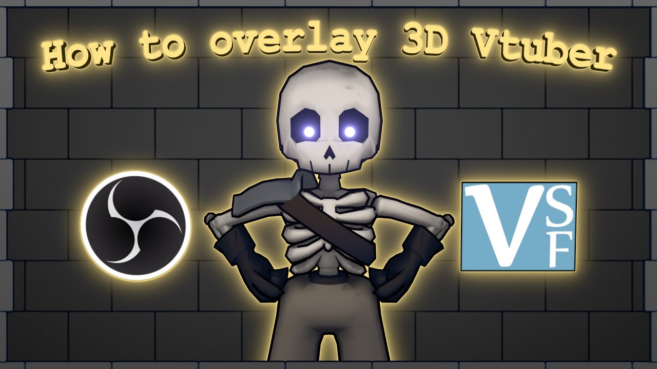 How to Overlay 3d Vtuber Model on Recordings (Tutorial) - YouTube