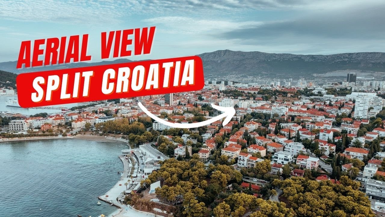 Aerial View of Split, Croatia - YouTube