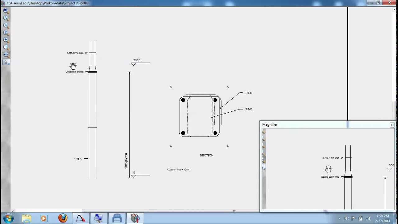 Prokon 2.6 Tutorial - Frame Analysis + Design Links - YouTube
