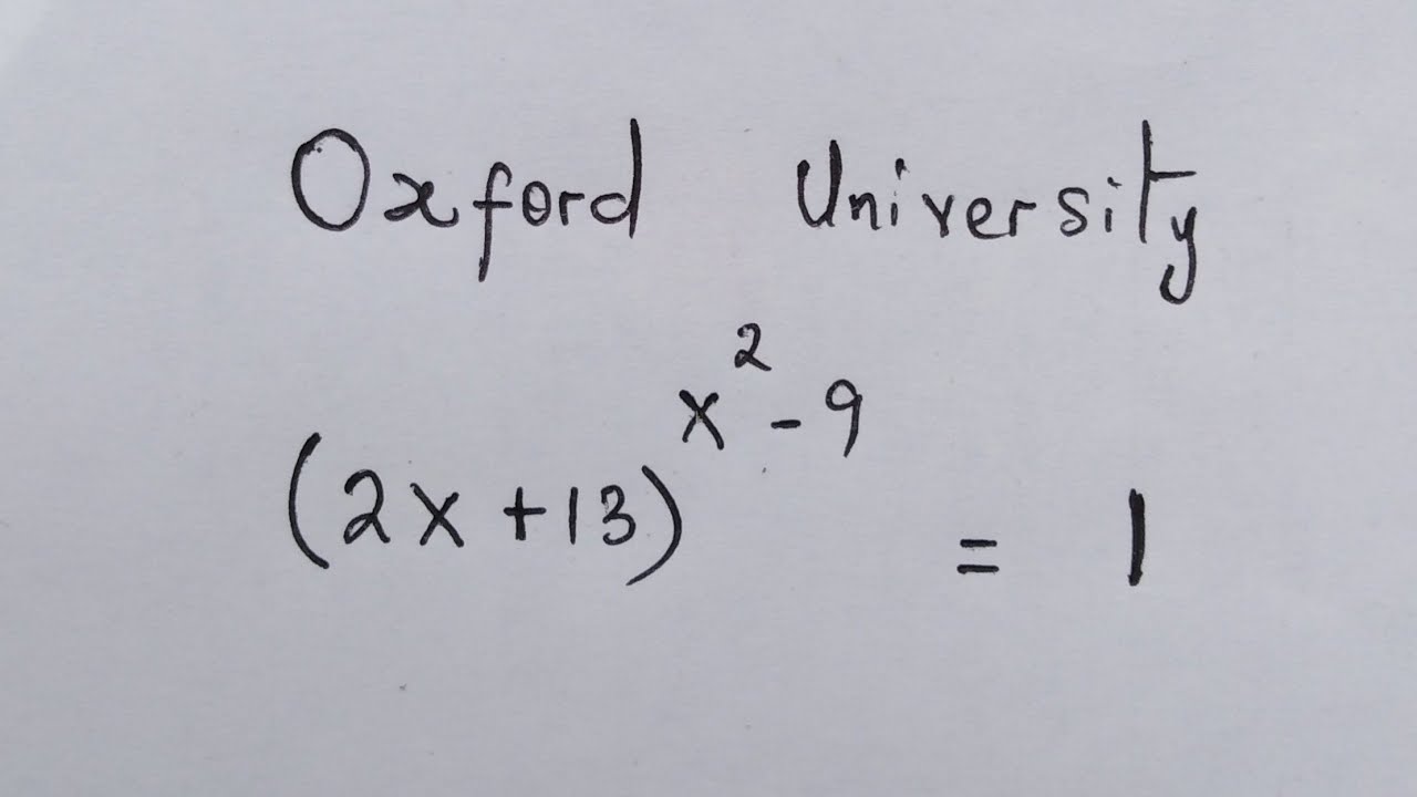 Entrance Exam Math Question | Can you solve ? - YouTube