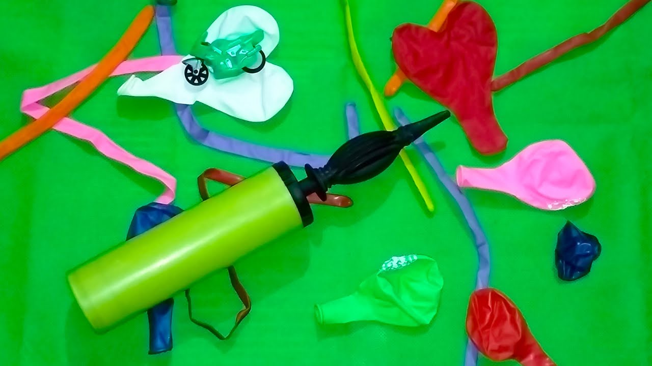 Balloon Show #15 Balloon inflating and deflating sounds air release ...