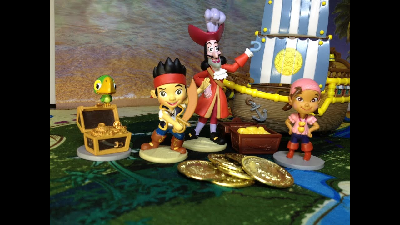 Jake And The Neverland Pirates Deluxe Adventure Figure Set