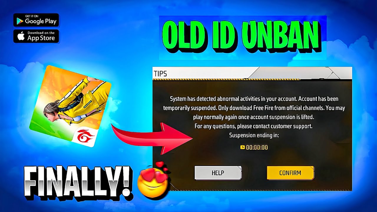 How To Unban Free Fire ID 💯😱🔥| Free Fire ID Unban Kaise Kare | FF ID ...