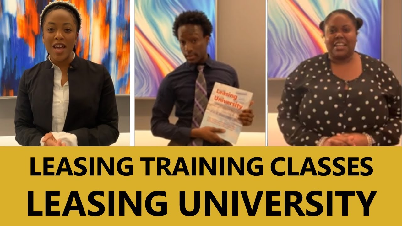 Leasing Training Classes | Leasing University - YouTube