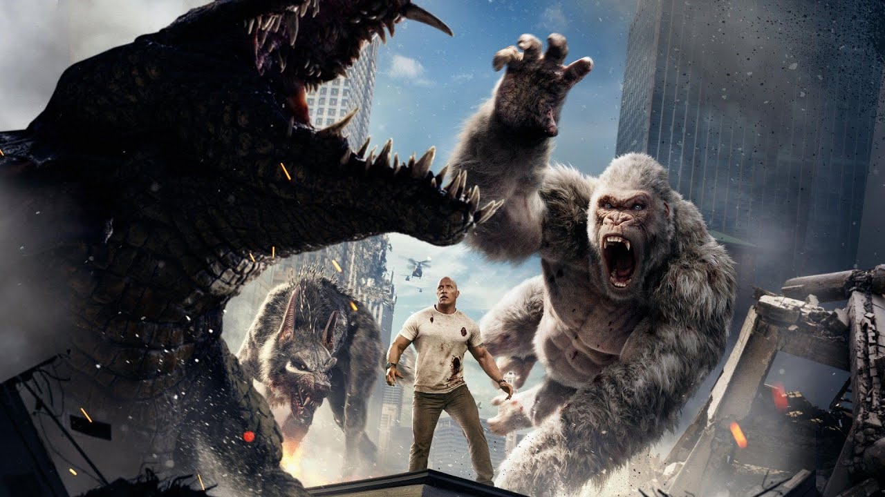 Rampage Helicopter Scene - YouTube