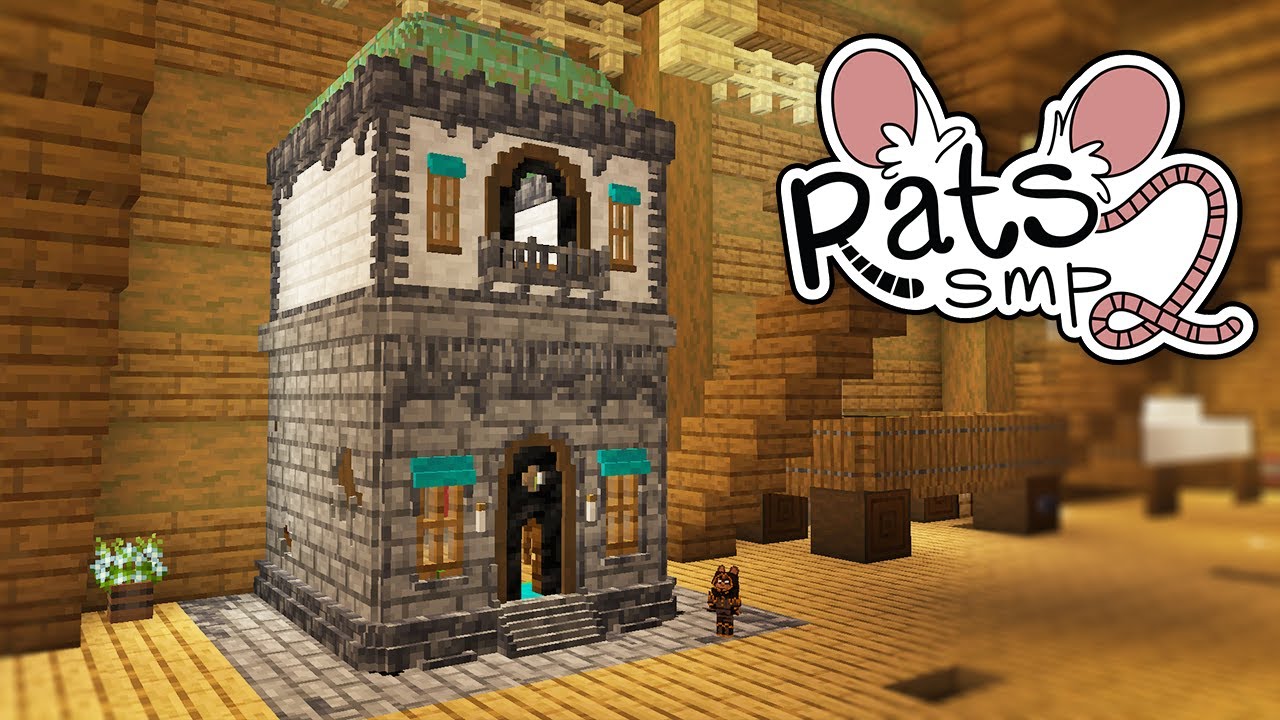RAT MANOR REVEAL!!! - Rats SMP Season 2 [Day 3] - YouTube