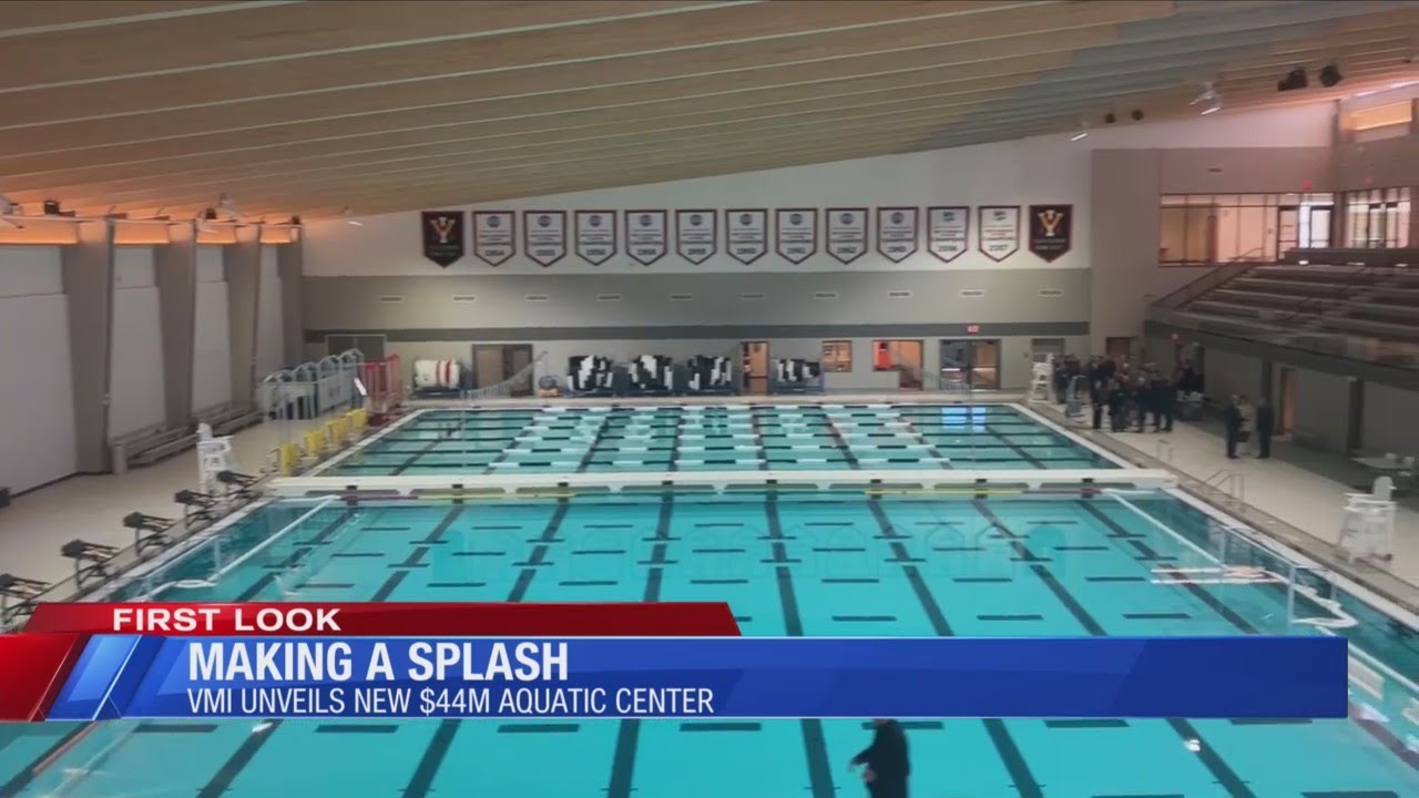 Virginia Military Institute makes a splash with brand new aquatic ...