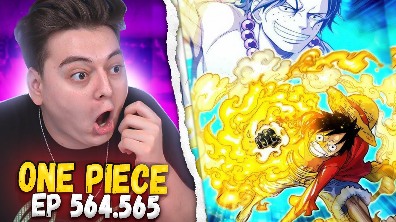 СИЛА ЭЙСА Ван Пис 564 565 серия Реакция на аниме Youtube