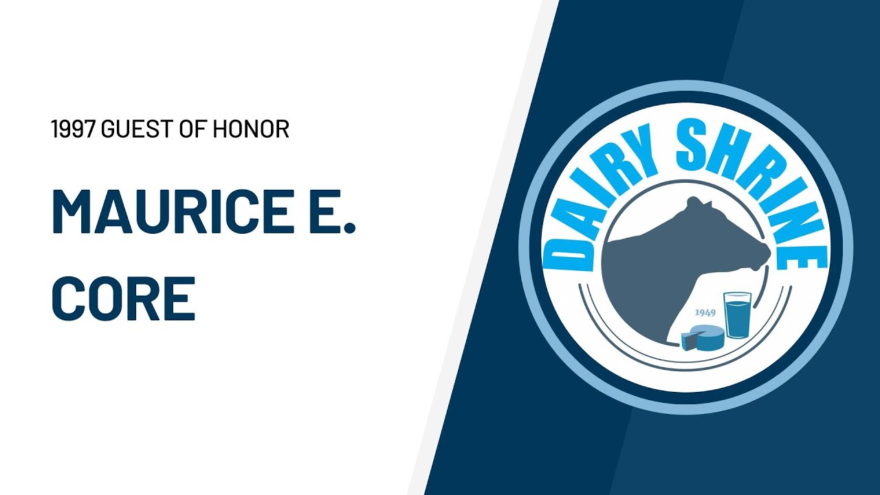 1997 Guest of Honor - Maurice E. Core - YouTube