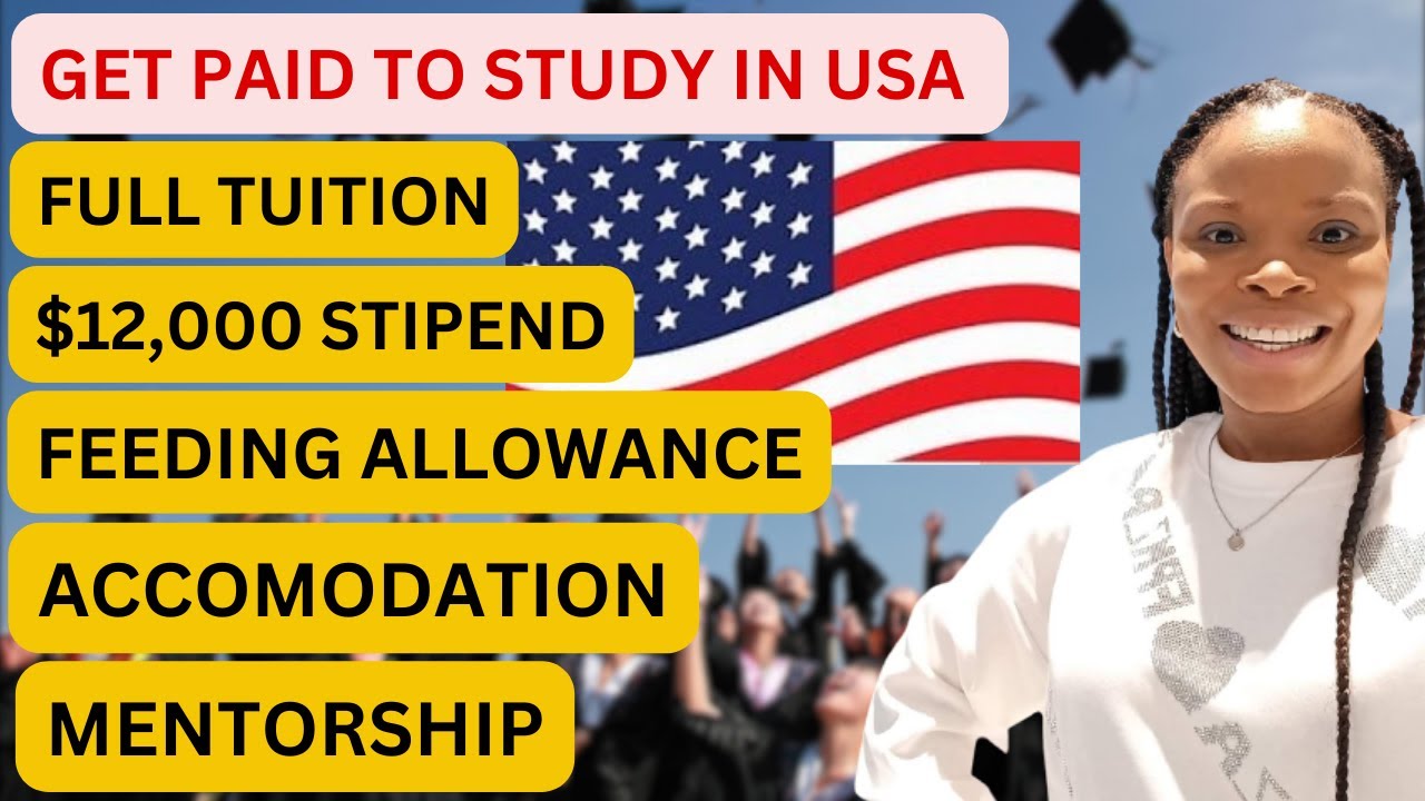 Study in USA for Free | No Tuition Fee | Accomodation Allowance ...