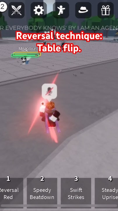 Reversal technique… table flip. #tsb #script #roblox #table #red #memes ...