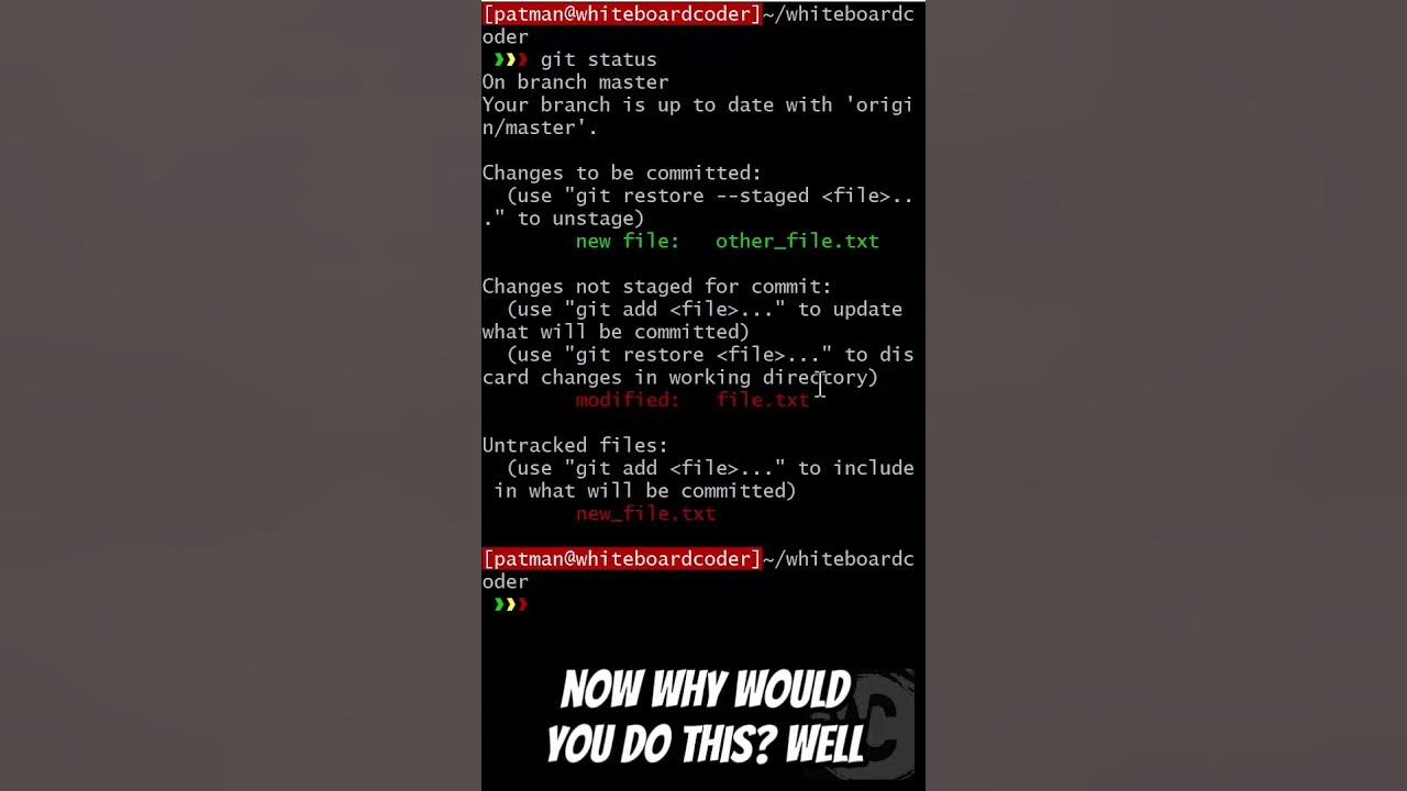 git: stash #coding #git #gittutorial #github - YouTube