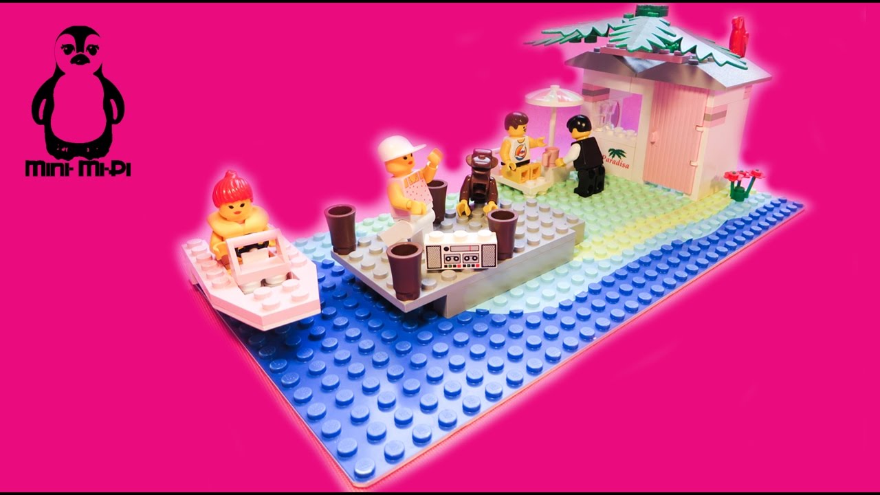 LEGO® SYSTEM 6410 Cabana Beach | #4 | Speed build - YouTube
