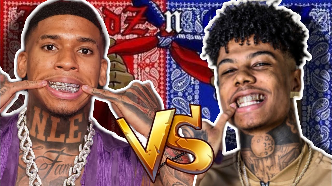 Blueface VS NLE Choppa In a Boxing Match - YouTube