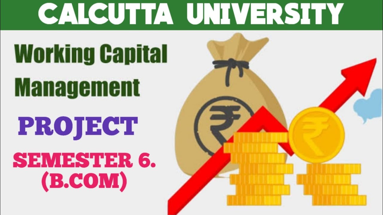 Project on Working Capital Management | Calcutta University Semester 6 ...