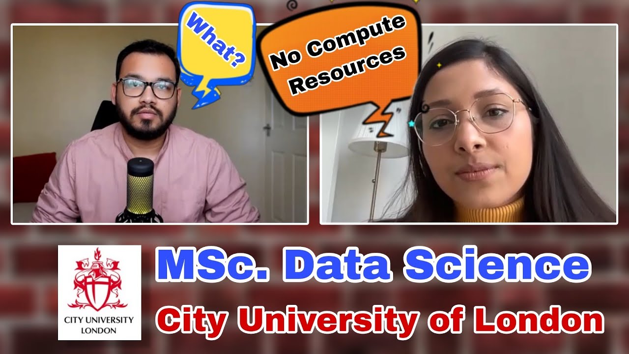 MSc Data Science at City University of London, Student Experience - YouTube