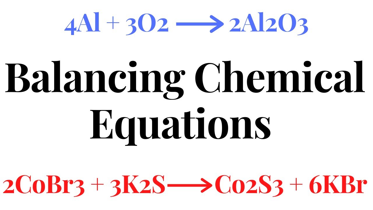 BALANCING CHEMICAL EQUATIONS | SUPER EASY + TIPS AND TRICKS - YouTube