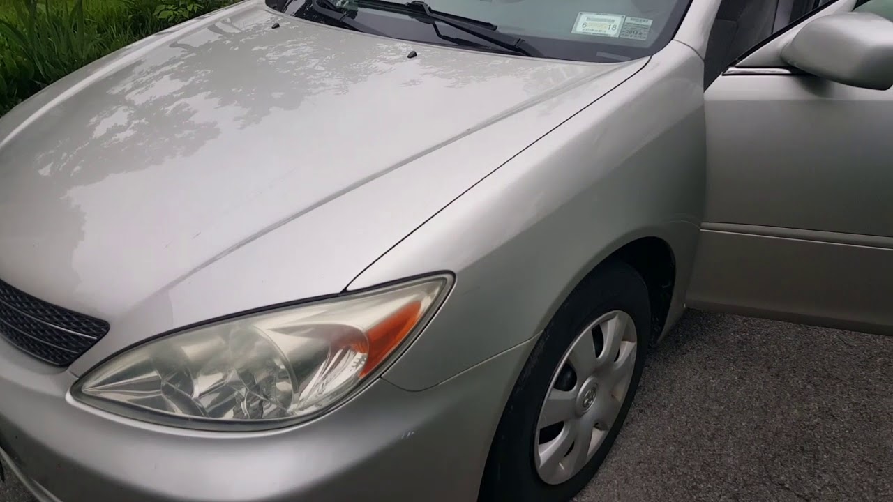2004 Toyota Camry before and after full detail - YouTube