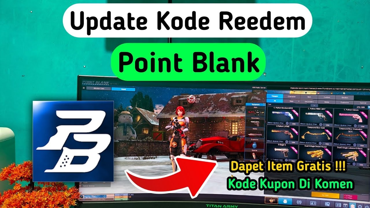 Cara Reedem Kode Kupon Point Blank || Update Kode Reedem Point Blank ...