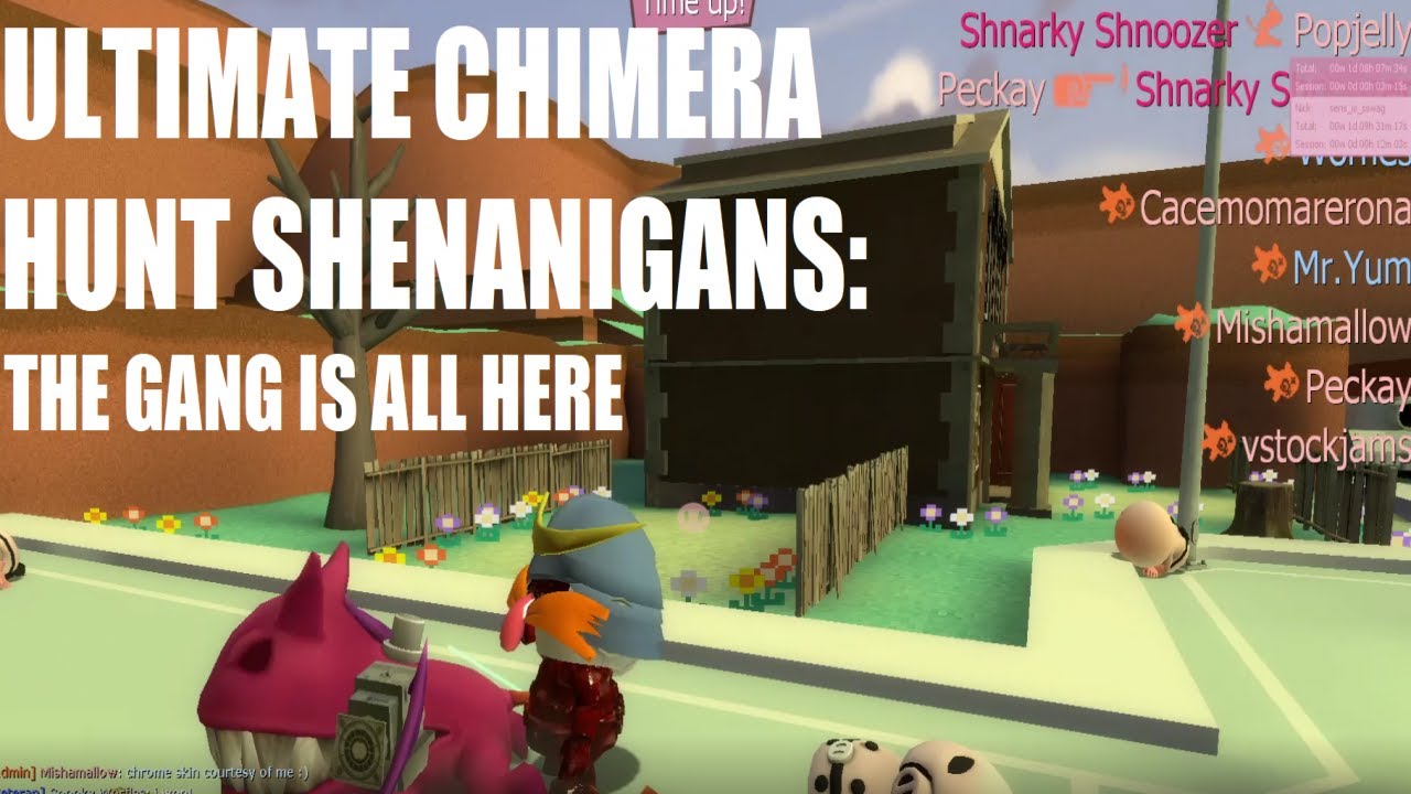 Ultimate Chimera Hunt Shenanigans: The Gang Is All Here - YouTube