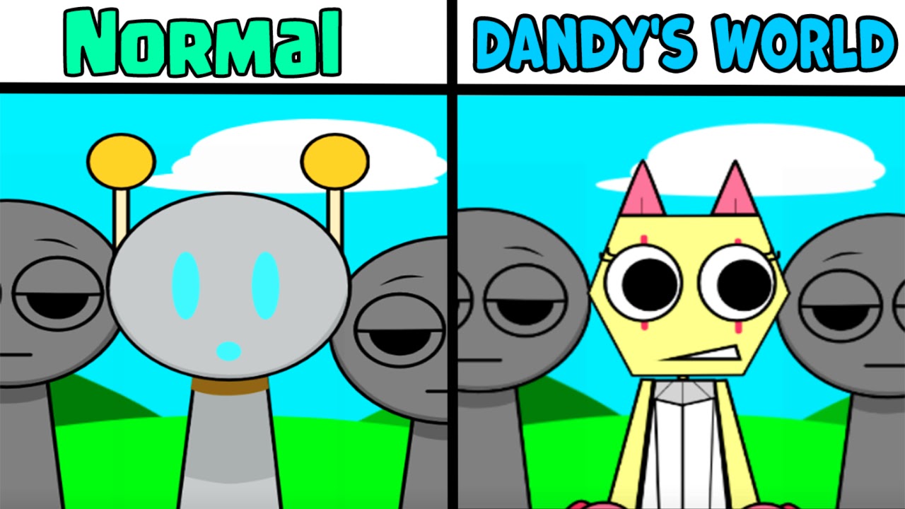 Incredibox Sprunki Normal Versions Vs Universal Versions EVOLUTION OF ...