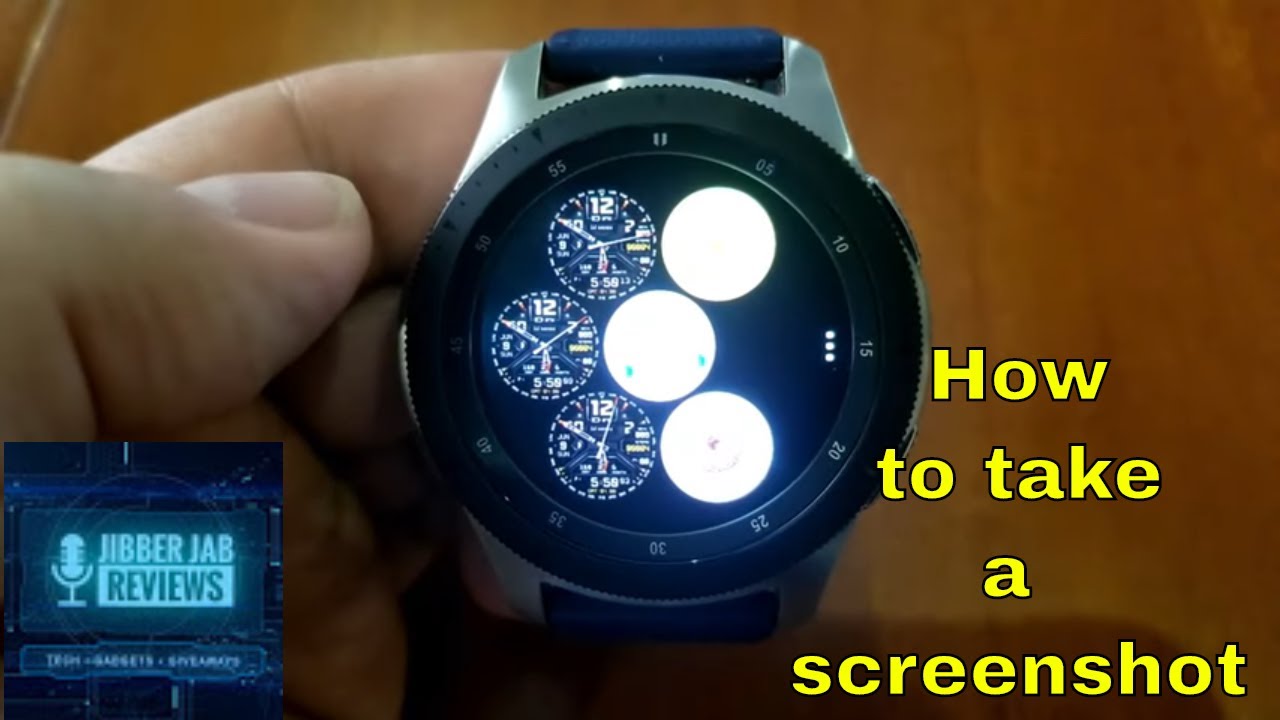 How to Take Screenshots with your Samsung Smartwatch - Tips and Tricks ...