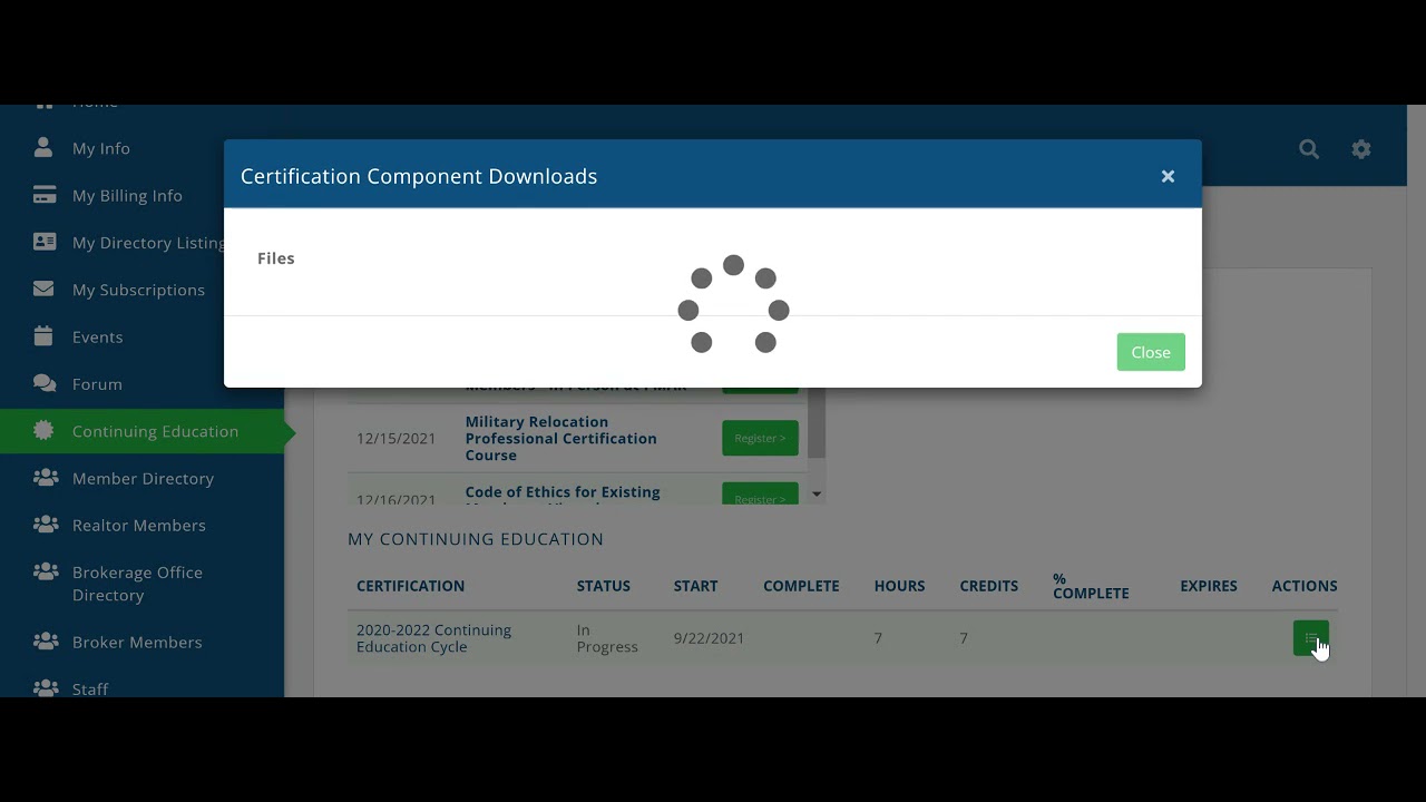 Transcript access through GrowthZone - YouTube
