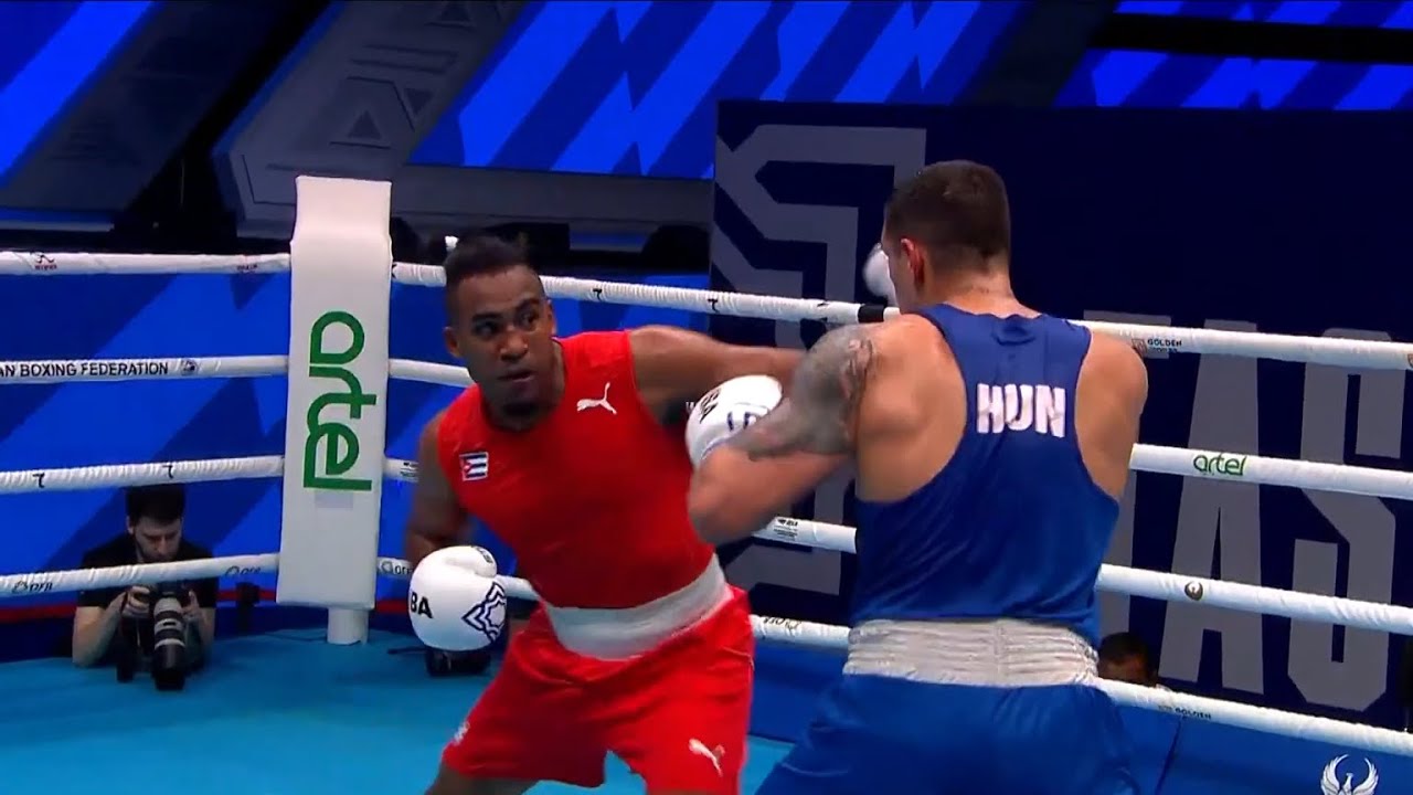 R16 (80KG) LOPEZ CARDONA ARLEN (CUB) vs KOVACS PAL (HUN) | IBA Men's ...