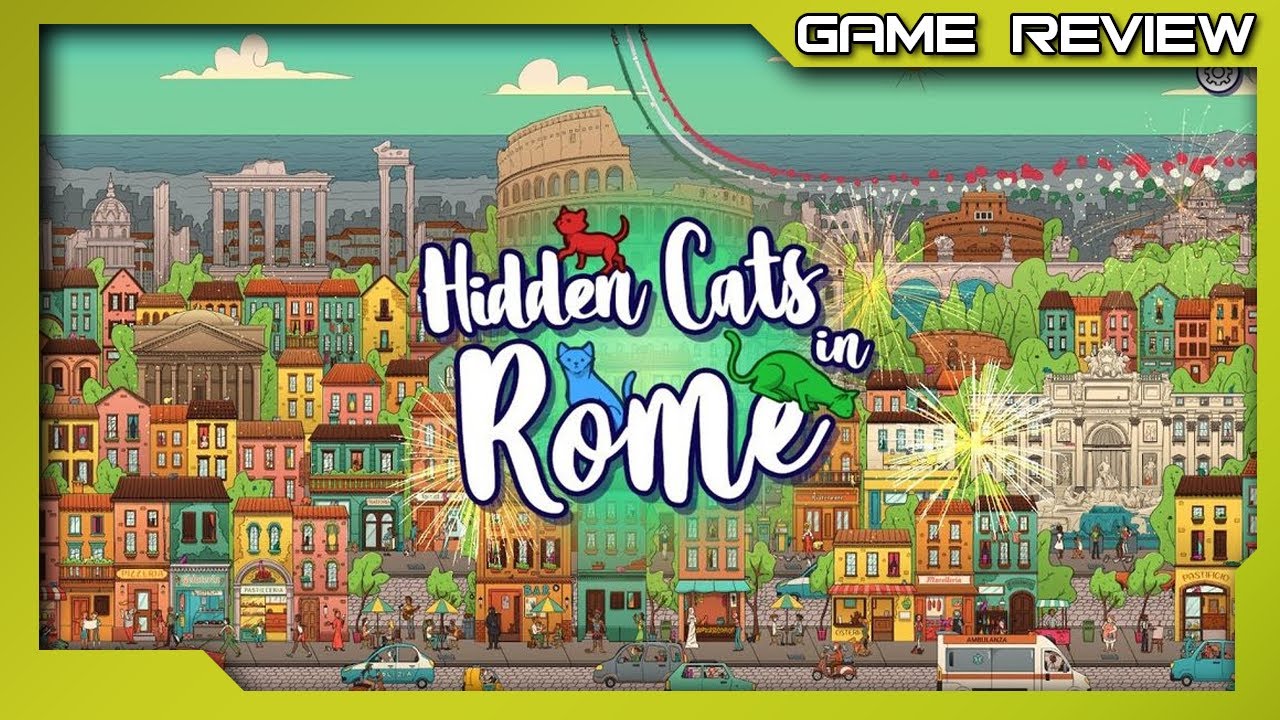 Hidden Cats in Rome - Review - PC STEAM - YouTube