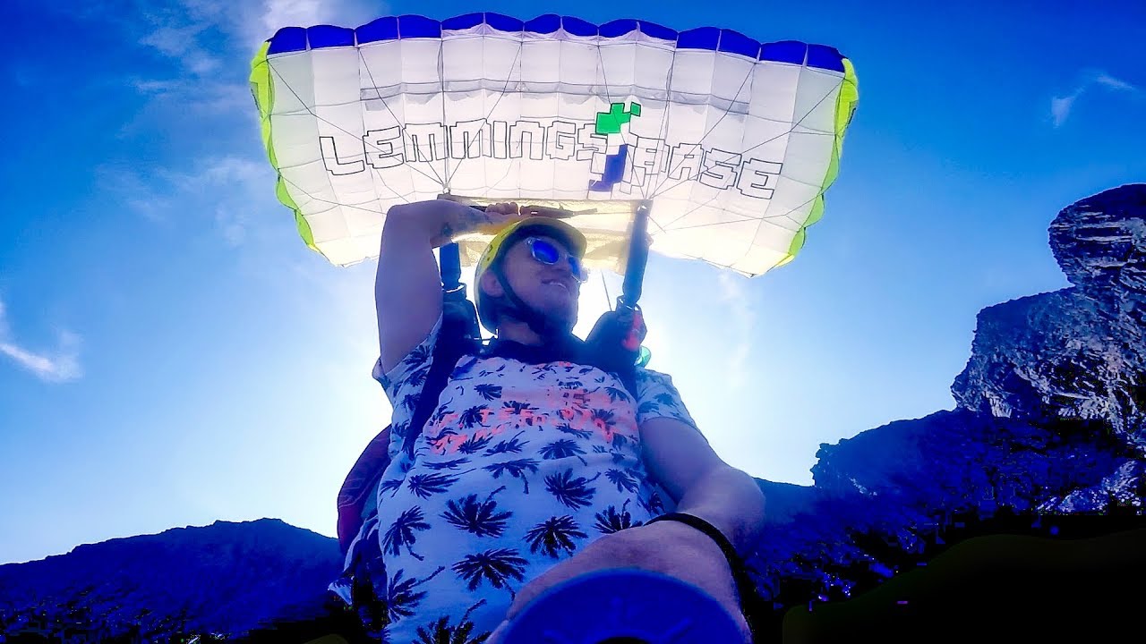 The First Ben Nevis freefall BASE Jump - YouTube