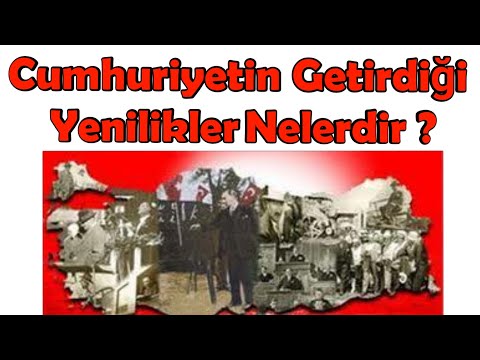 🇹🇷Cumhuriyetin Getirdiği Yenilikler Nelerdir ⁉️🇹🇷 #cumhuriyet  #29ekim #cumhuriyet bayramı