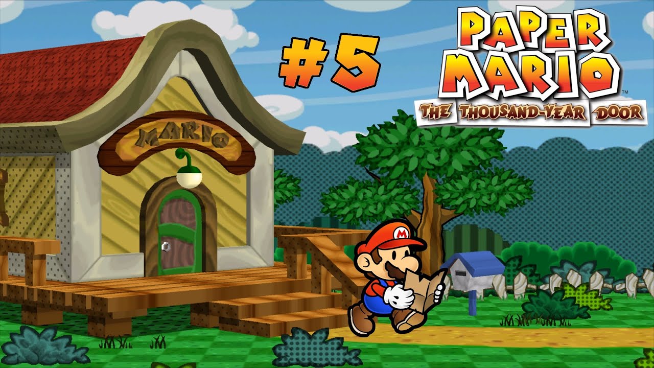 Hooktail Castle - Paper Mario: The Thousand-Year Door Part 5 - YouTube