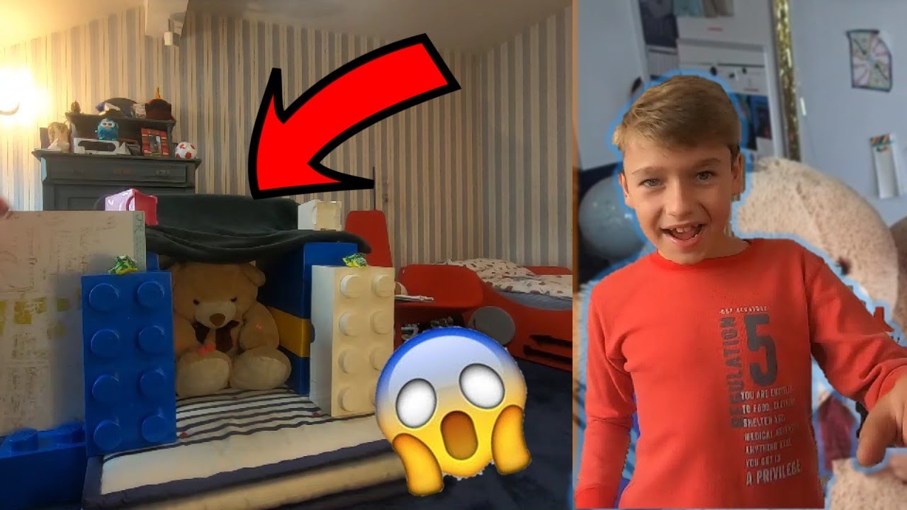 BUILDING A LEGO HOUSE FOR MY TEDDY BEAR!! ft/ blueblazer57 - YouTube