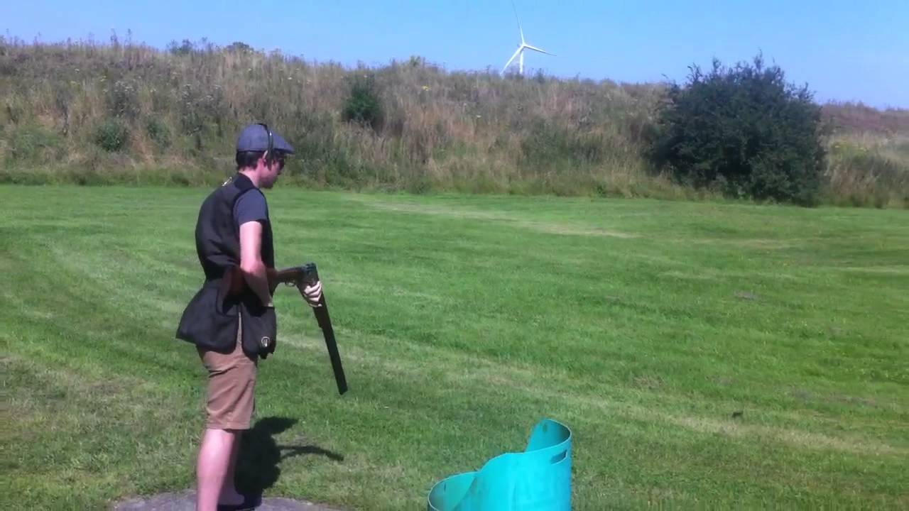 Olympic skeet shooting stand 2 - YouTube