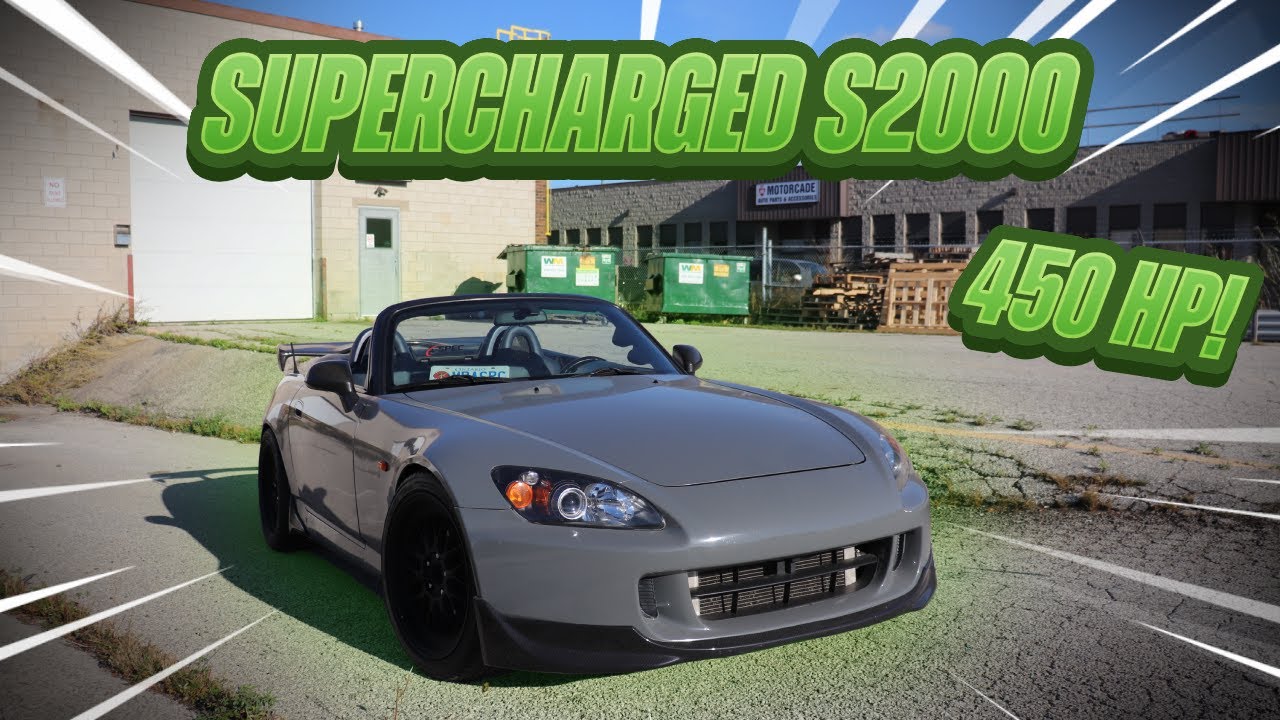 INSANE SUPERCHARGED HONDA S2000 PULLS! - YouTube