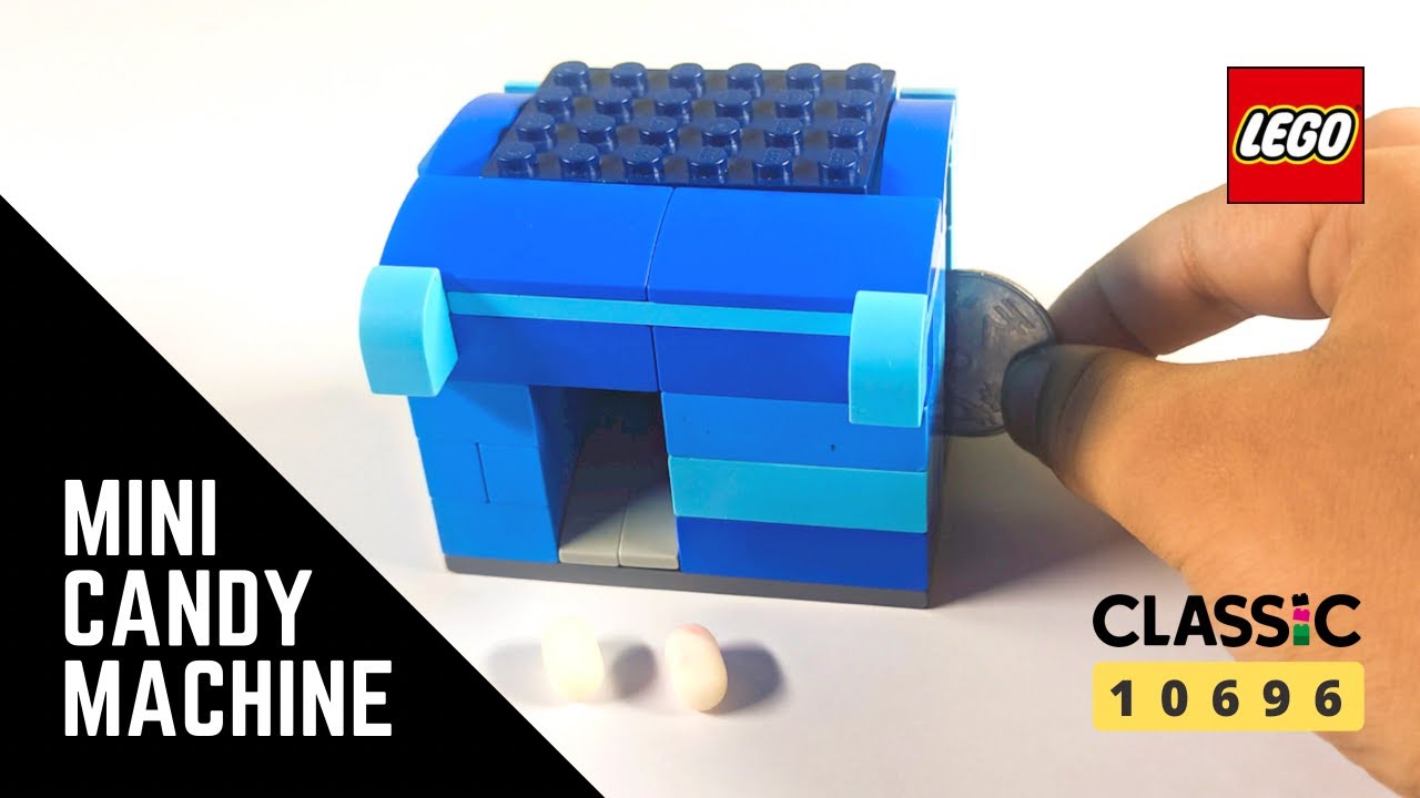 How to Make LEGO Mini Candy machine ideas - LEGO CLASSIC "10696" - Easy ...