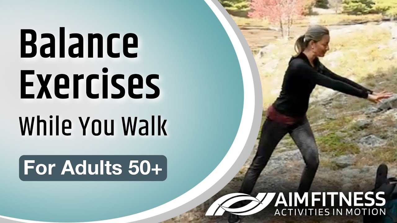 Balance Exercises While You Walk - YouTube