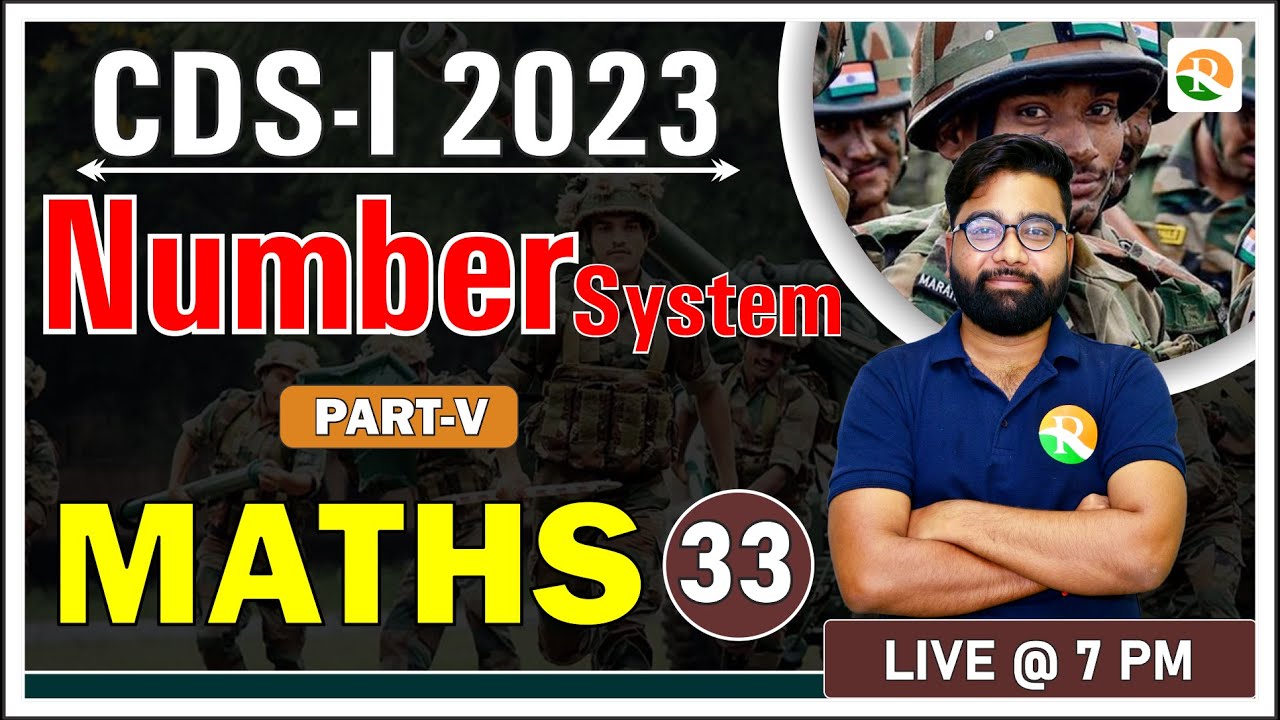 Number System | Number System for cds Complete Maths for CDS |CDS Maths ...