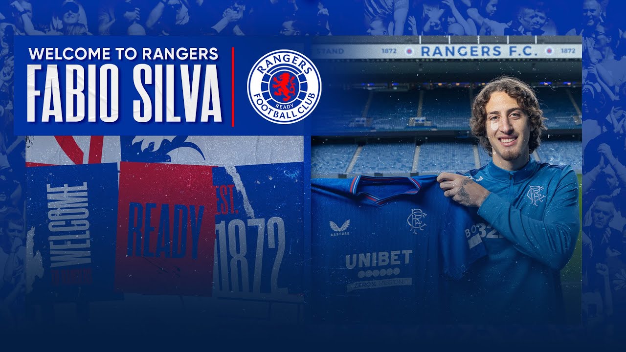WELCOME TO RANGERS | Fabio Silva | 28 Dec 2023 - YouTube