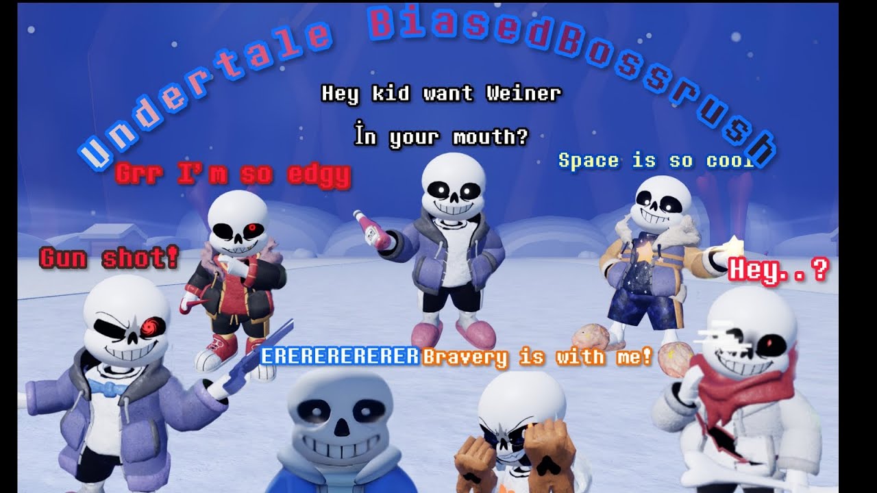 Undertale Biased Boss Rush [{Every f2p characters ~ Showcase}] -Enjoy ...