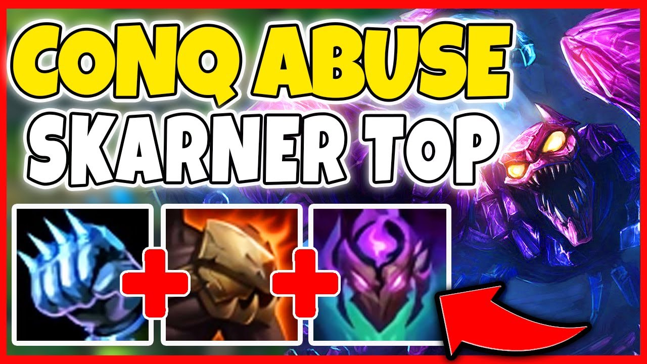 SKARNER TOP TANK BRUISER BUILD! Season 10 Skarner Top! - League of ...