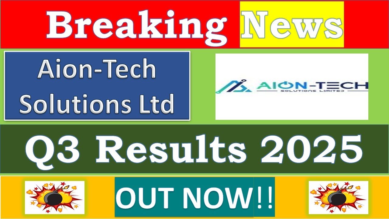 Aion Tech Solutions Q3 Results | Aion Tech Results Today | Aion Tech Solutions Share News ...