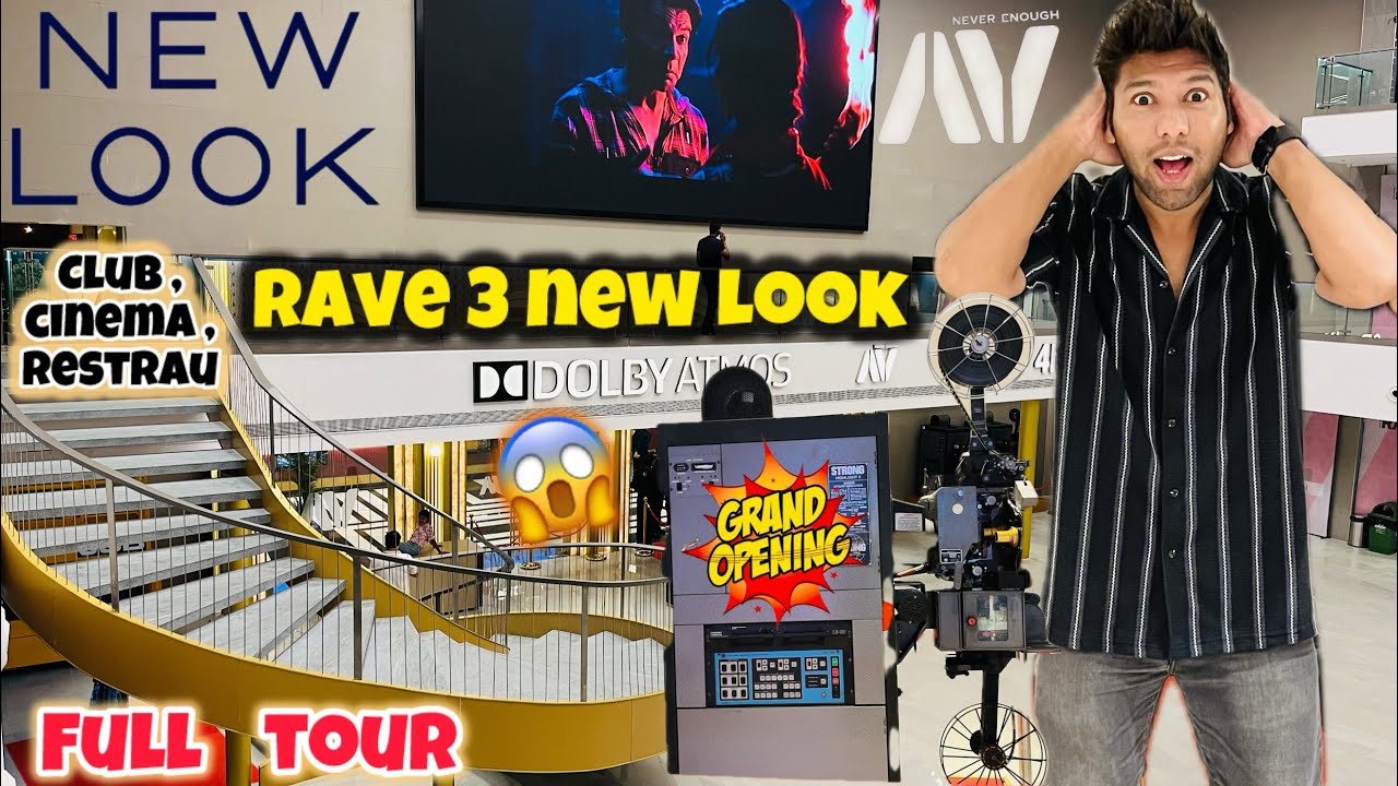 Finally RAVE 3 Mall opened in Kanpur 🥳 | New Look | full tour of rave 3 ...