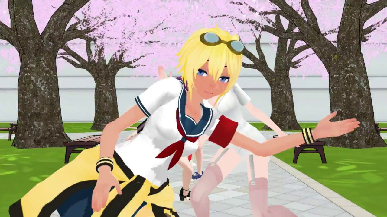 [MMD X MLP X Yandere simulator] Cafeteria Song - YouTube