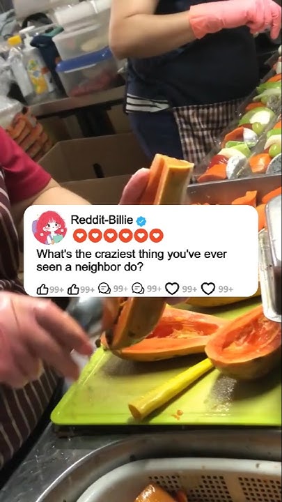 What's the craziest thing you've ever seen a neighbor do?#reddit #story #redditis #stories - YouTube