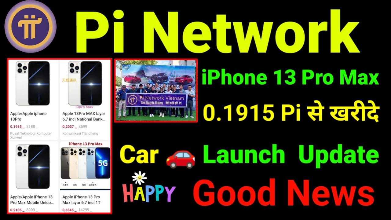 Pi Network || Pi Coin Car 🚗 Launch Update Pi Network New Update Today ...
