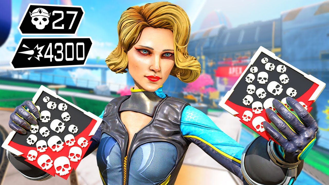 SUPER CATALYST 27 KILLS & 4300 DAMAGE WAS AMAZING (Apex Legends ...