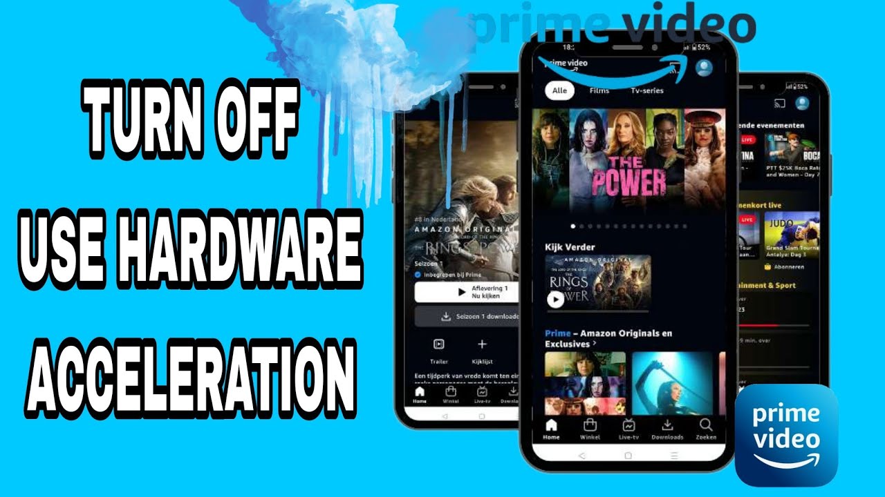 How To Turn Off Use Hardware Acceleration Notifications On Amazon Prime ...